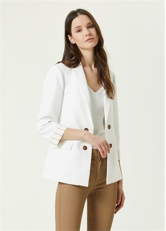 Network Kadın CEKET Bej 42 EU