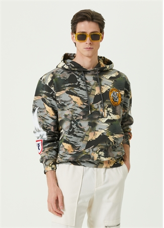 Heron Preston Erkek Sweatshirt Haki S Eu Heron Preston Erkek Sweatshirt Haki S Eu