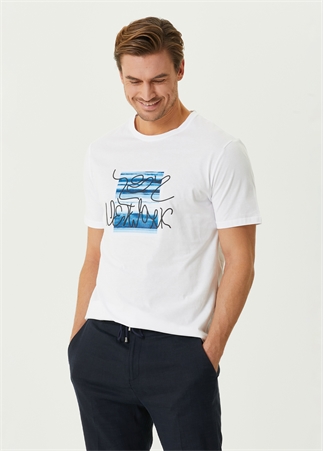 Network Erkek Slim Fit Beyaz T-shirt S Eu Network Erkek Slim Fit Beyaz T-shirt S Eu