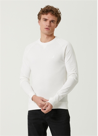 Beymen Club Erkek Ekru Doku Detaylı Uzun Kollu T-shirt Beyaz XS Beymen Club Erkek Ekru Doku Detaylı Uzun Kollu T-shirt Beyaz XS