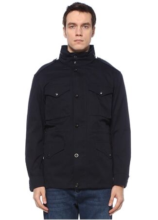 Polo Ralph Lauren Erkek Lacivert Dik Yaka Kaban S EU