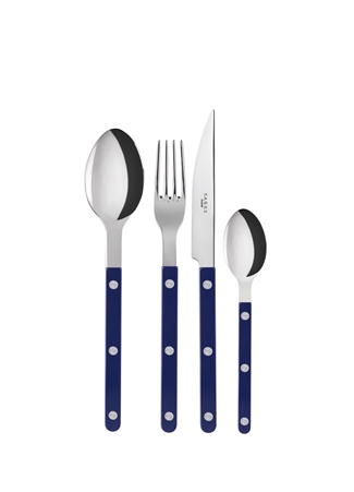 Sabre Bistro Mavi 24 Parça Çelik Çatal Bıçak Seti Sabre Bistro Mavi 24 Parça Çelik Çatal Bıçak Seti