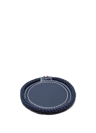 Marricreo Lacivert Yuvarlak Formlu Bardak Altlığı