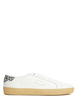 Kadın Beyaz Deri Sneaker 36 EU