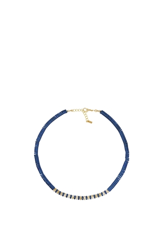 Sol By Studio Kadın Mavi Boncuklu Kolye EU Sol By Studio Kadın Mavi Boncuklu Kolye EU