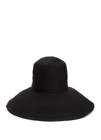 Catarzi Kadın Siyah Örgü Dokulu Şapka 57 Eu