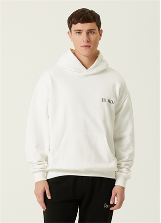 Qollanchi Erkek Famous Beyaz Kapüşonlu Sweatshirt L EU Qollanchi Erkek Famous Beyaz Kapüşonlu Sweatshirt L EU