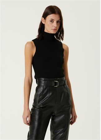 Network Kadın Slim Fit Siyah Kazak S EU