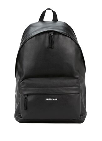 Balenciaga Erkek Sirt Çantasi Siyah Eu