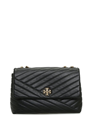 Tory Burch Kadın Kira Chevron Siyah Omuz Çantası EU Tory Burch Kadın Kira Chevron Siyah Omuz Çantası EU