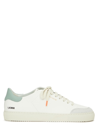 Axel Arigato Kadın Beyaz Yeşil Logolu Deri Sneaker 37 EU Axel Arigato Kadın Beyaz Yeşil Logolu Deri Sneaker 37 EU