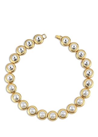 Ninon Kadın Dome Taşlı Altın Rengi Kaplama Kolye EU