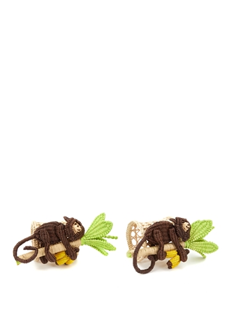 Mercedes Salazar Le Mone 2li Peçete Halkası Seti Çok Renkli Mercedes Salazar Le Mone 2li Peçete Halkası Seti Çok Renkli