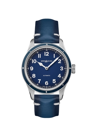 Montblanc Erkek Kol Saati Mavi Eu Montblanc Erkek Kol Saati Mavi Eu