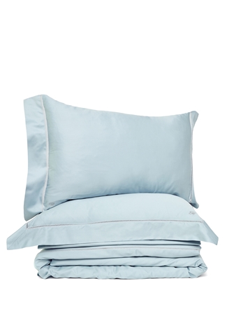 Blumarine Home Su Yeşili Şerit Detaylı Nevresim Takımı Yeşil Blumarine Home Su Yeşili Şerit Detaylı Nevresim Takımı Yeşil