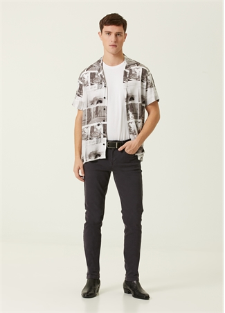 Academia Erkek Slim Fit Vizon Normal Bel Jean Pantolon Gri 36 IT Academia Erkek Slim Fit Vizon Normal Bel Jean Pantolon Gri 36 IT