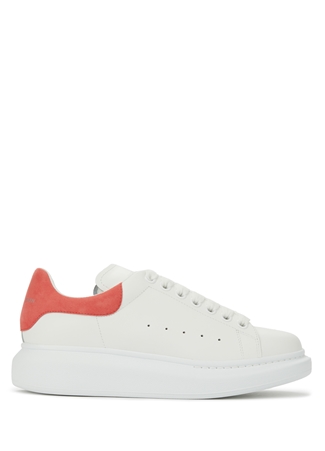 Alexander Mcqueen Kadın Oversize Beyaz Deri Sneaker 36 Eu