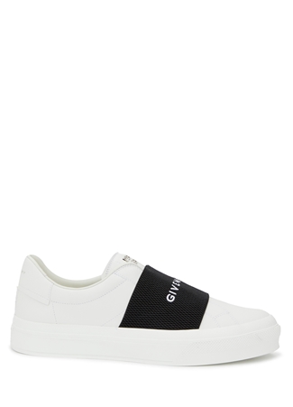 Givenchy Erkek Beyaz Logo Bantlı Deri Sneaker Siyah 42 EU Givenchy Erkek Beyaz Logo Bantlı Deri Sneaker Siyah 42 EU