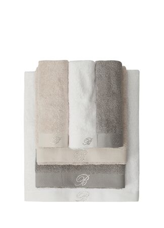 Blumarine Home Benessere Gri 3lü Havlu Seti