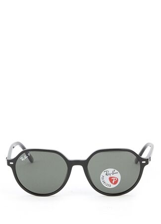 Ray-Ban Siyah Polarize Camlı Güneş Gözlüğü 53 EU