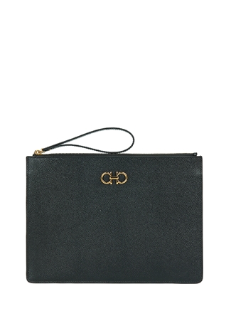 Salvatore Ferragamo Kadın Siyah Logolu Mini Kılıf EU Salvatore Ferragamo Kadın Siyah Logolu Mini Kılıf EU