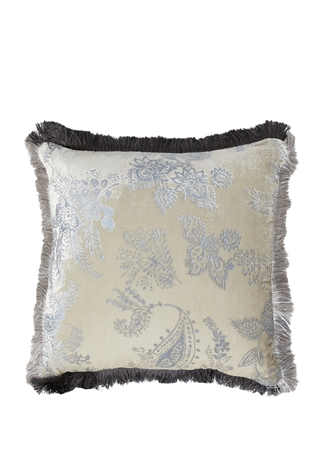 Etro Home Gri Etnik Desenli 45x45 Dekoratif Yastık Etro Home Gri Etnik Desenli 45x45 Dekoratif Yastık
