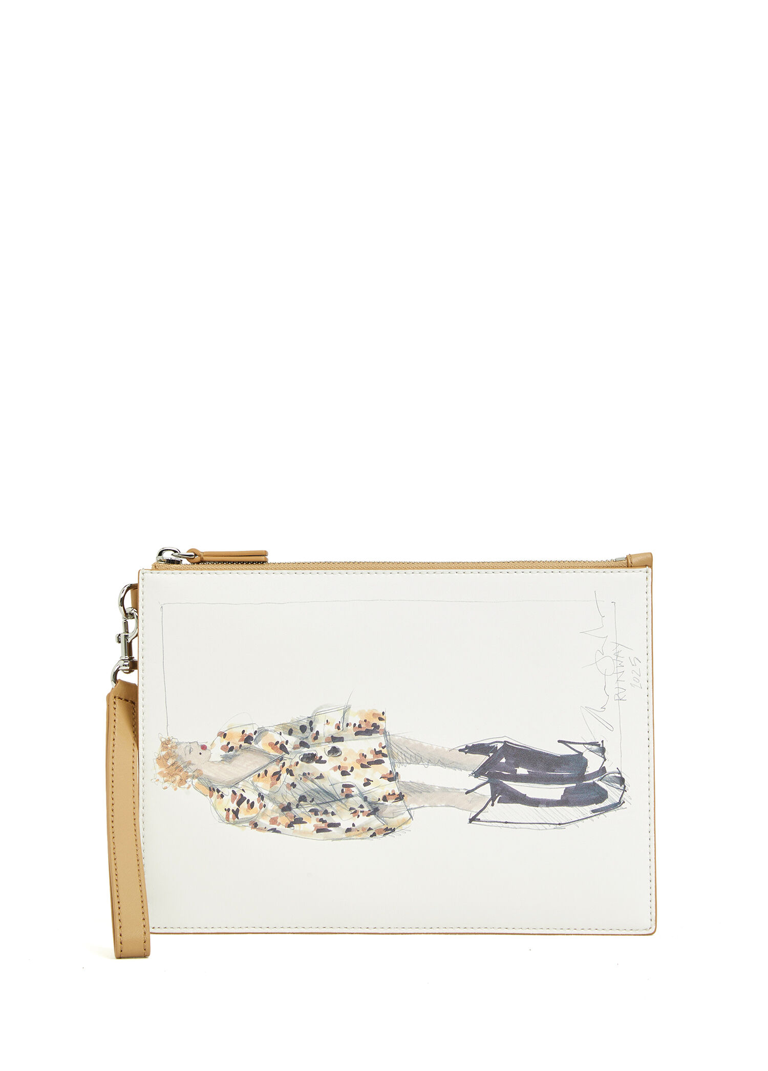 Marc Jacobs Kamel Kadın The Runway Illustration Camel Deri El Portföyü ...