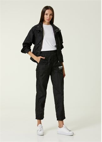 Ambush Kadın Siyah Logolu Eşofman Altı S EU