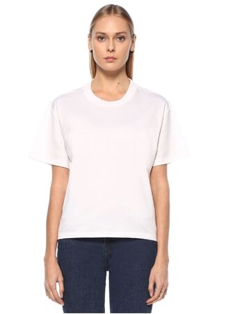 Beymen Collection Kadın Beyaz Basic T-shirt L