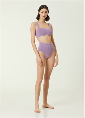 Hunza G Kadın Patricia Nile Lila Bikini Takımı Mor Eu