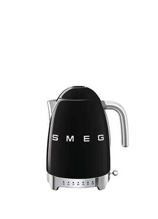 Smeg Siyah Isı Ayarlı Kettle Smeg Siyah Isı Ayarlı Kettle