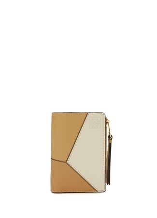 Loewe Kadın Puzzle Bej Deri Cüzdan EU