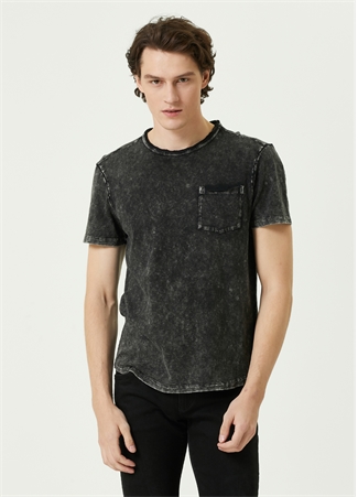 John Varvatos Star Usa Erkek Siyah Cep Detaylı T-shirt S Eu John Varvatos Star Usa Erkek Siyah Cep Detaylı T-shirt S Eu