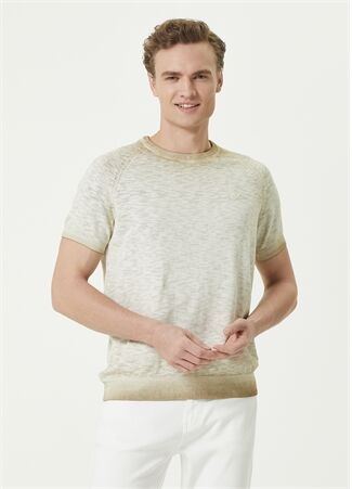 Beymen Club Erkek Yeşil Kısa Kollu Kazak S