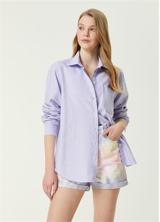 Beymen Club Kadın GÖMLEK Mor XS