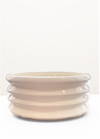 Vibe Beyaz Seramik Dekoratif Tabak