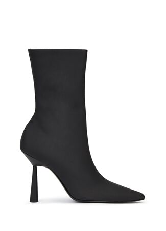 Gia Borghini Kadın Siyah Deri Bot 36 EU