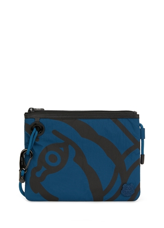 Kenzo Kadın K Tiger Mavi Çapraz Çanta Lacivert EU Kenzo Kadın K Tiger Mavi Çapraz Çanta Lacivert EU