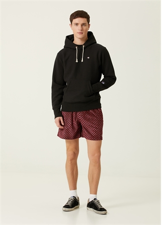 Amiri Erkek Kırmızı Geometrik Desenli Bermuda M EU Amiri Erkek Kırmızı Geometrik Desenli Bermuda M EU