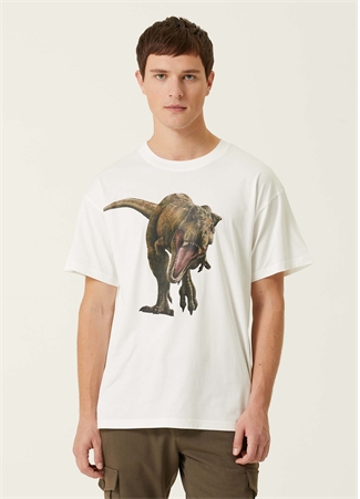 8-Bit by Mhrs Erkek Beyaz Figür Baskılı T-shirt S EU 8-Bit by Mhrs Erkek Beyaz Figür Baskılı T-shirt S EU