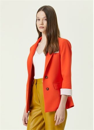 Network Kadın CEKET Kırmızı 42 EU