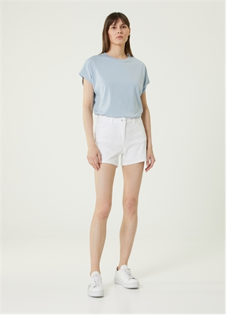 Outpost Kadın Non Denim Beyaz Şort 34 Outpost Kadın Non Denim Beyaz Şort 34