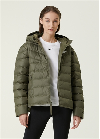 Nike Kadın NSW Therma Fit Repel Windrunner Yeşil Ceket Kahverengi S EU Nike Kadın NSW Therma Fit Repel Windrunner Yeşil Ceket Kahverengi S EU