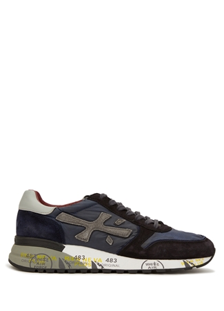 Premiata Erkek Lacivert Logolu Tabanı Baskılı Sneaker 40 EU Premiata Erkek Lacivert Logolu Tabanı Baskılı Sneaker 40 EU
