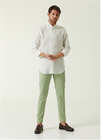Marco Pescarolo Erkek Slim Fit Yeşil Jean Pantolon 30 US Marco Pescarolo Erkek Slim Fit Yeşil Jean Pantolon 30 US