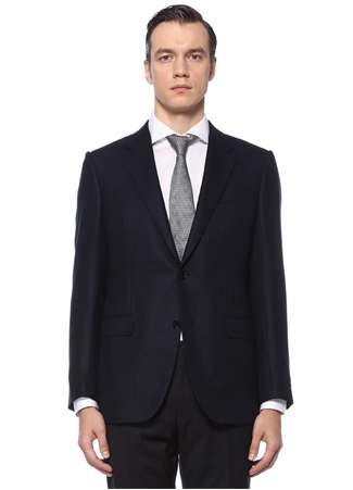 Zegna Erkek Drop 7 Lacivert Yün Ceket 58 IT Zegna Erkek Drop 7 Lacivert Yün Ceket 58 IT