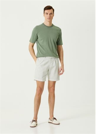 Boglioli Erkek Bermuda Bej 48 It