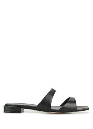 Beymen Collection Kadın Tango Siyah Deri Terlik 37