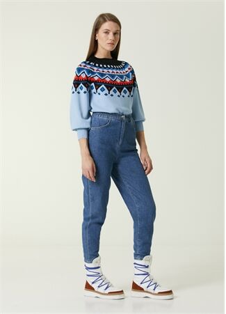 Beymen Club Kadın Mavi Havuç Formlu Jean Pantolon 30 Beymen Club Kadın Mavi Havuç Formlu Jean Pantolon 30