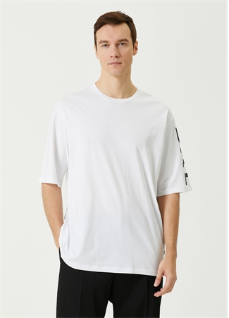 Balmain Erkek Beyaz Logo Detaylı T-shirt XS EU Balmain Erkek Beyaz Logo Detaylı T-shirt XS EU
